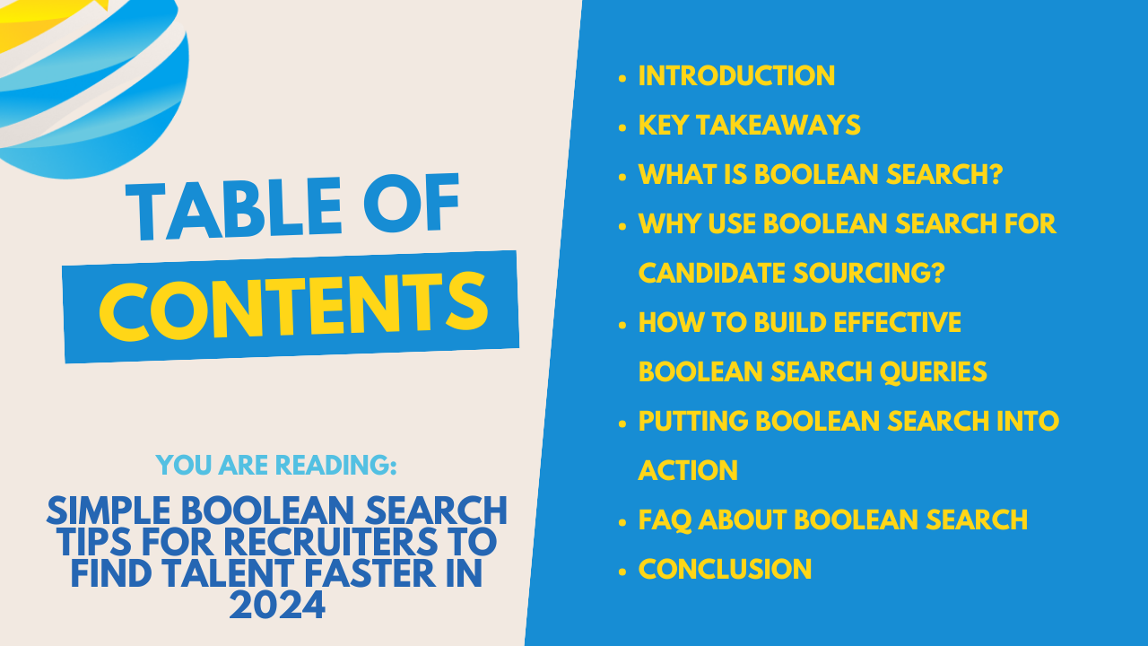 Simple Boolean Search Tips for Recruiters to Find Top Talent Faster in ...