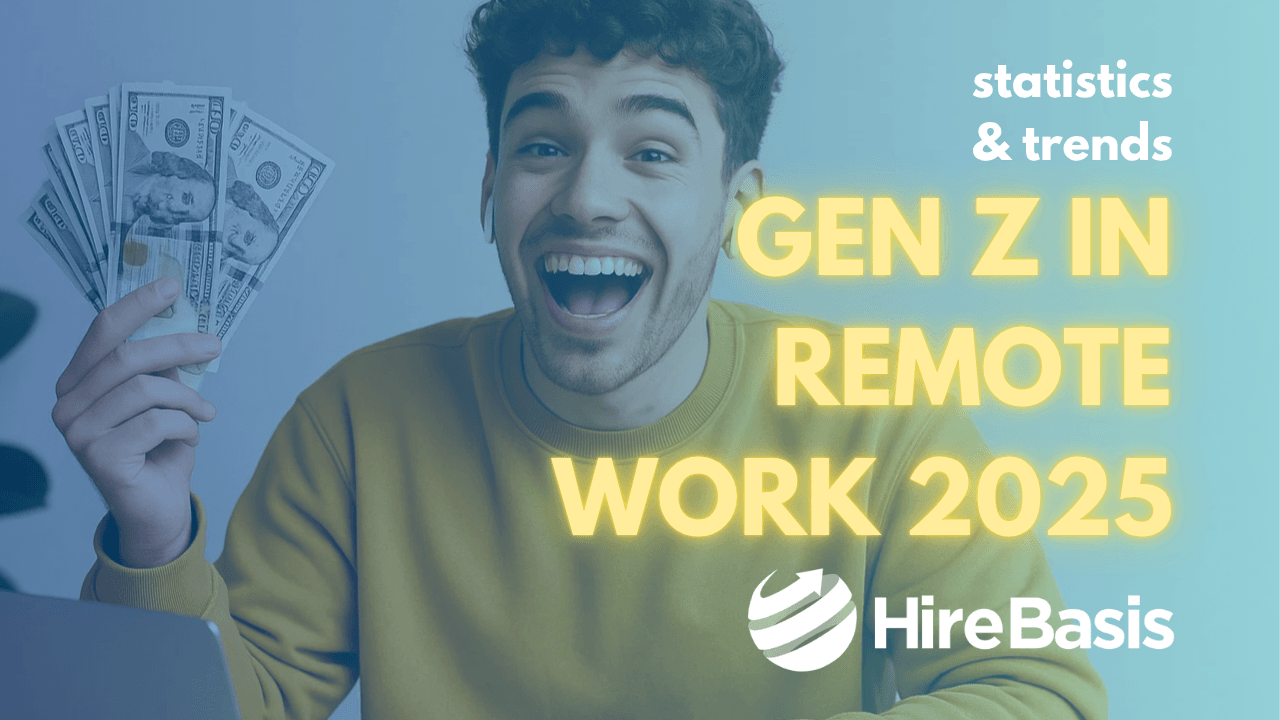 Gen Z in Remote Work, statistics and trends (2025) | HireBasis